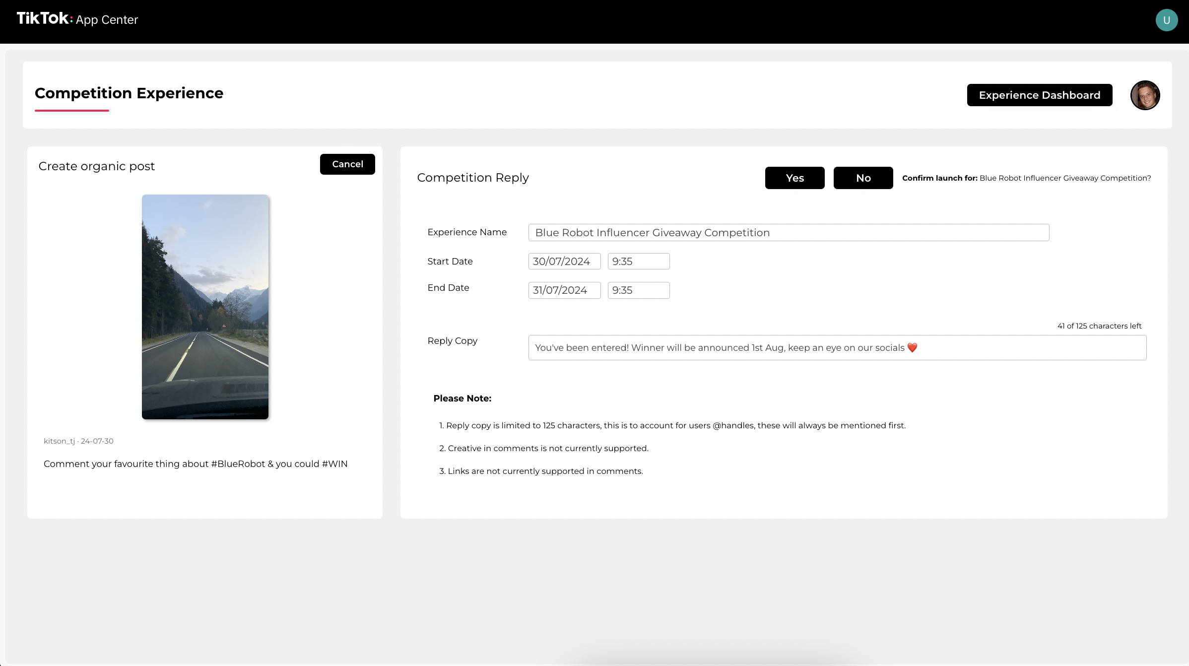 Blue Robot - TikTok App Center